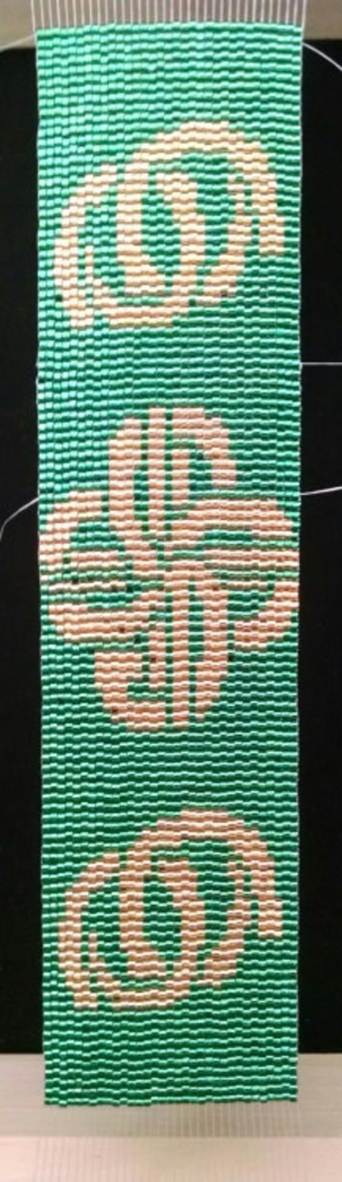 Celtic Filet Loom Cuff Bracelet Bead Pattern - Etsy