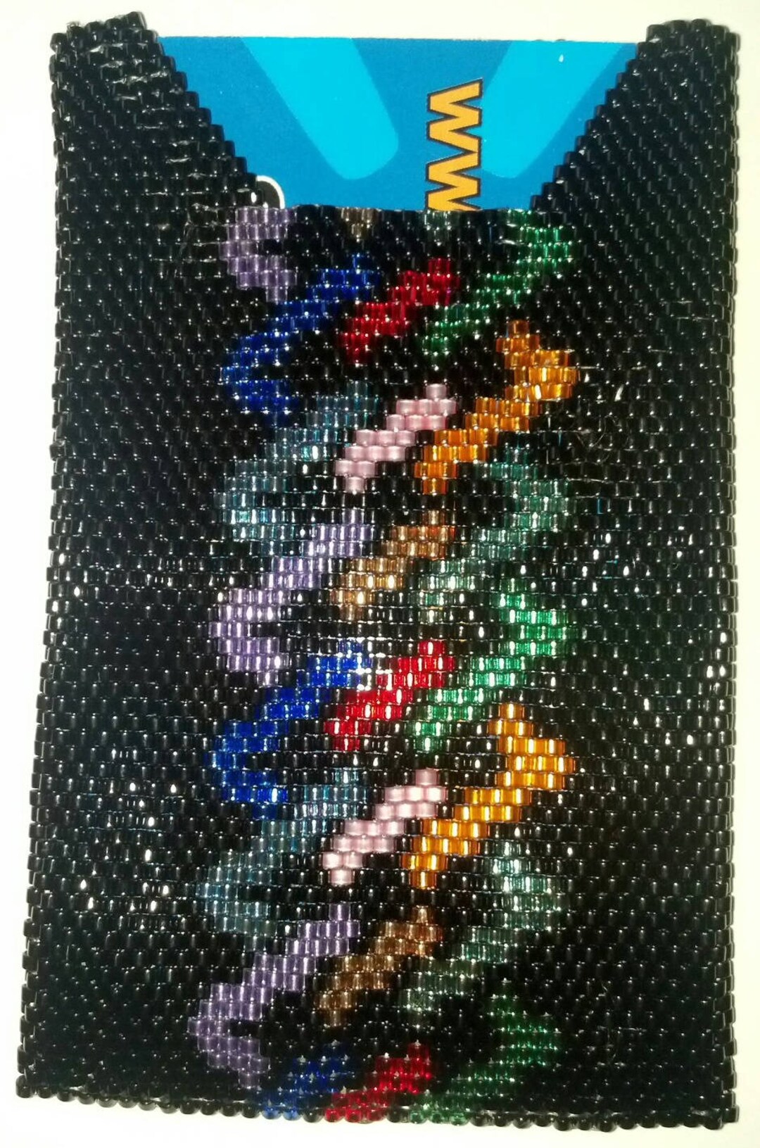 Rainbow Maze Business Card Sleeve - Etsy