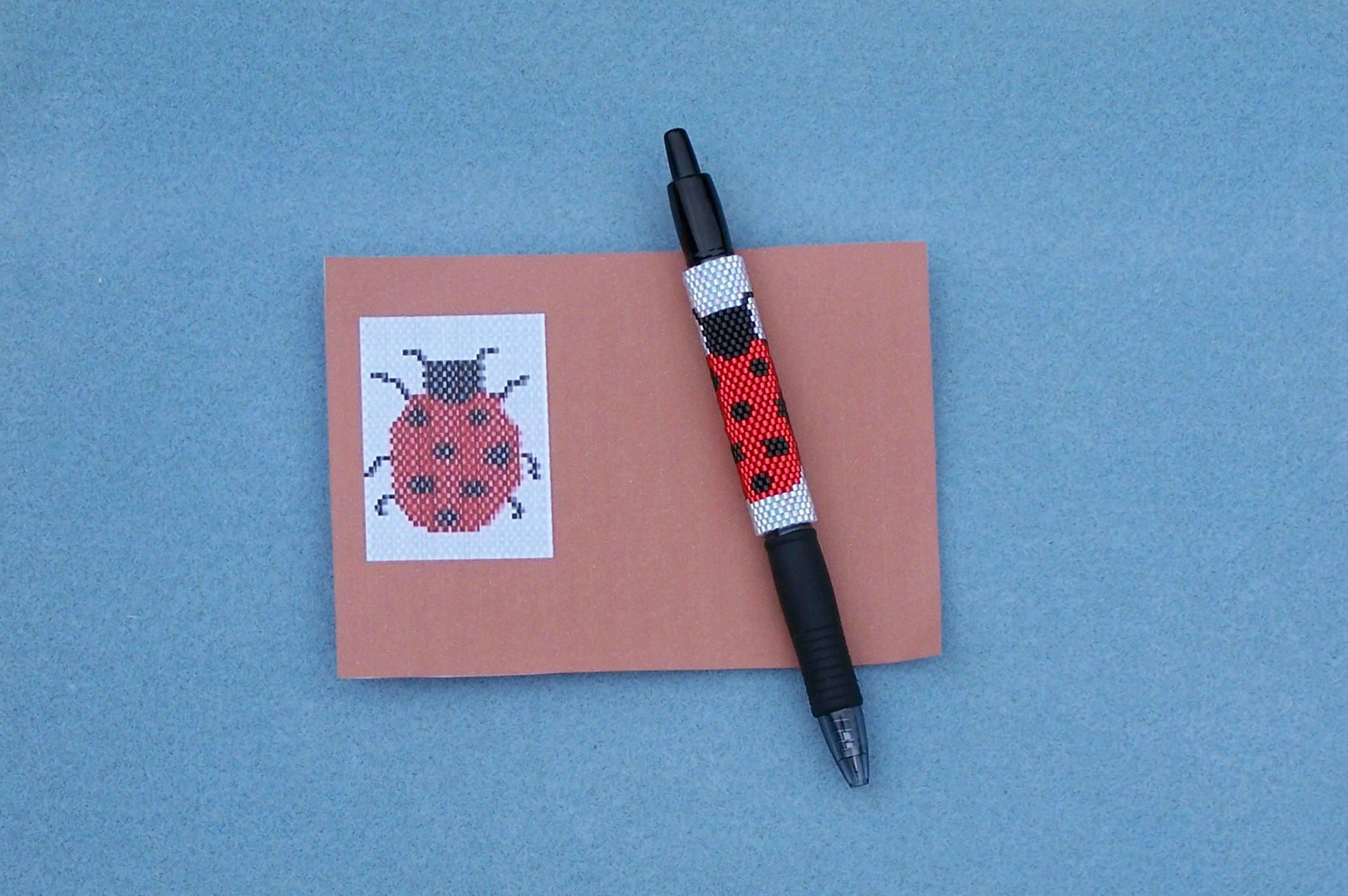 Lady Bug Pen Wrap - Etsy