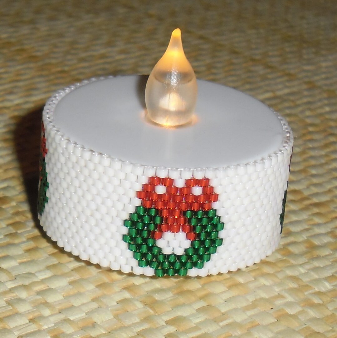 Wreath Tealight Cover - Etsy