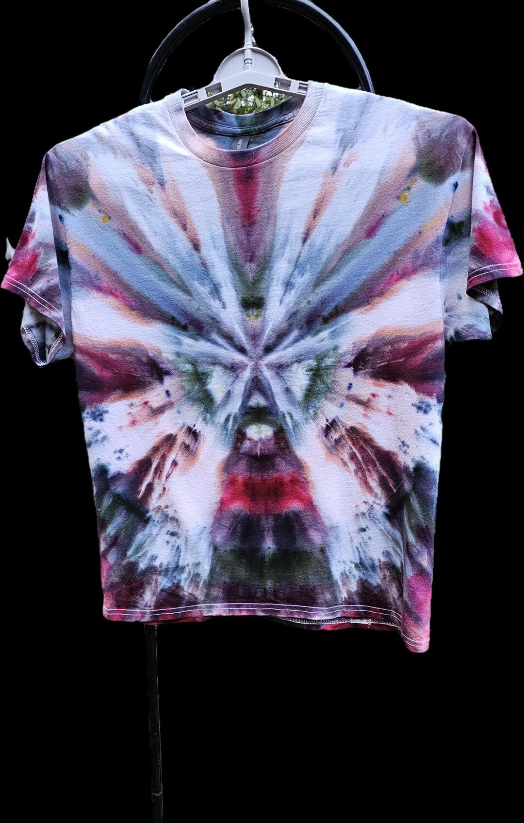 XL "aurora" Spin Painting" Tie Dye Gildan Unisex/adult T-shirt - Etsy