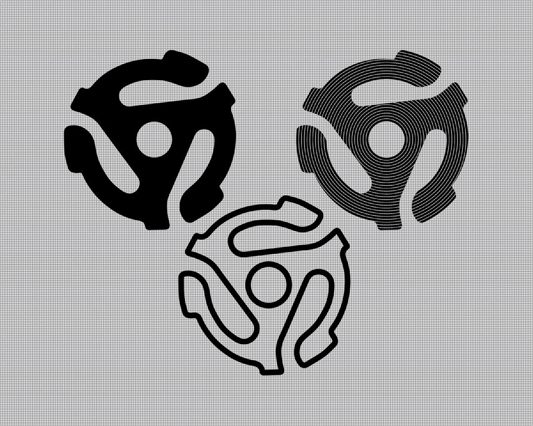 45 RPM Adapter (digital Download) - Etsy