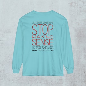 Stop Making Sense IMAX World Premiere Long Sleeve Talking Heads Vintage ...