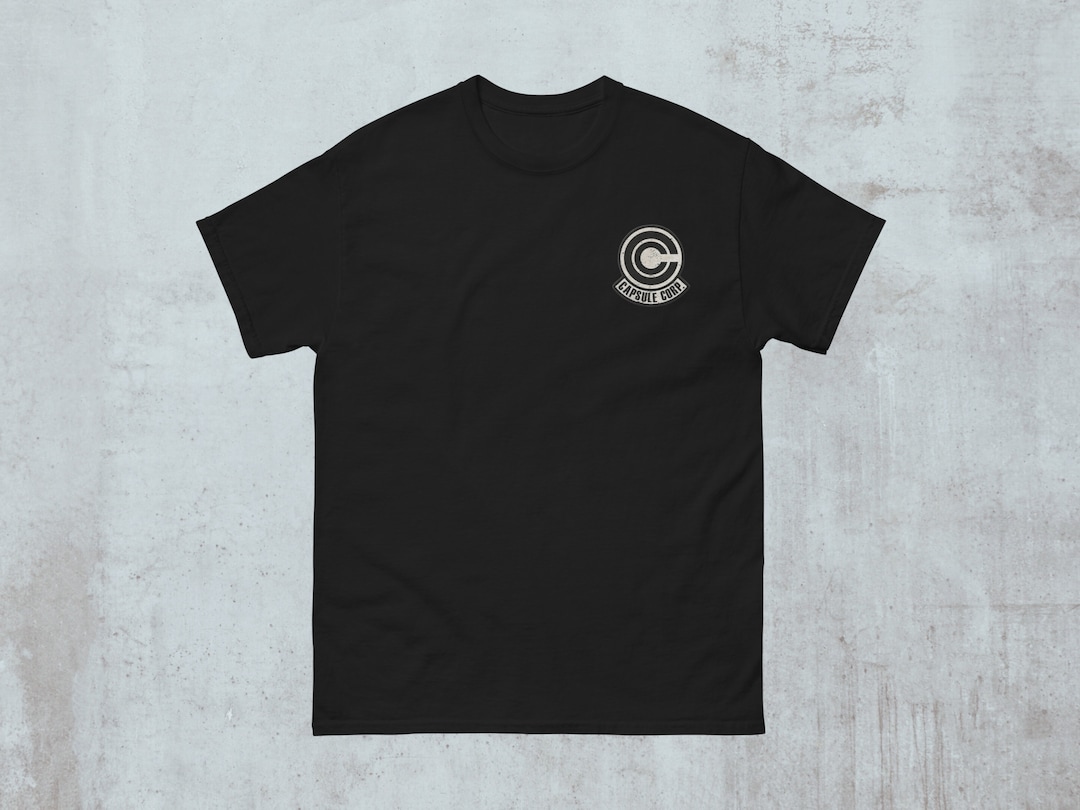 Vintage Capsule Corp Logo Embroidered Unisex Tee - Etsy