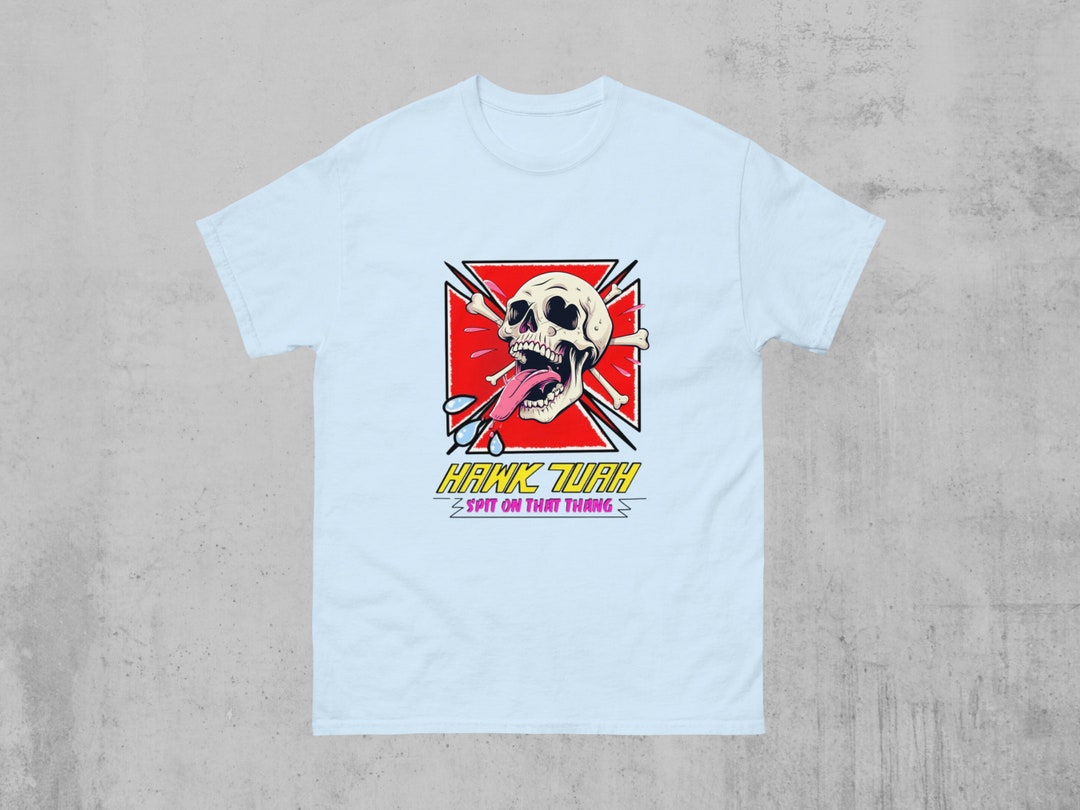 Hawk Tuah Viral Meme Unisex Tee Funny Trendy T-shirt - Etsy