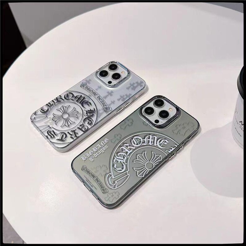 Chrome Hearts Inspired Phone Case, Gothic iPhone Case, Luxury Cellphone ...