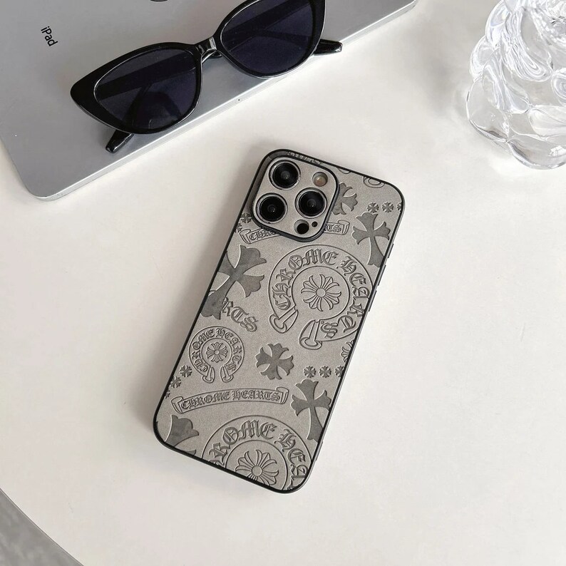 Chrome Hearts Phone Case, Gothic iPhone Case, Goth Cellphone Cover ...