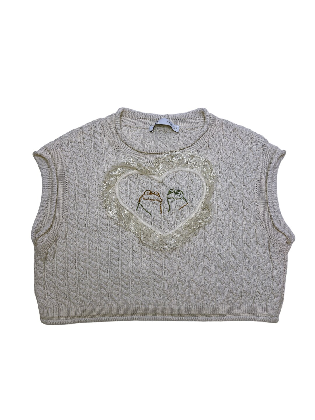 Frog and Toad Inspired Knit Vest - Etsy