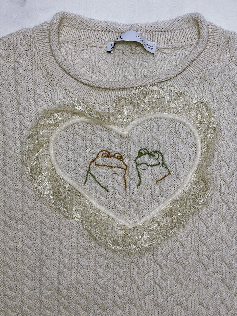 Frog and Toad Inspired Knit Vest - Etsy