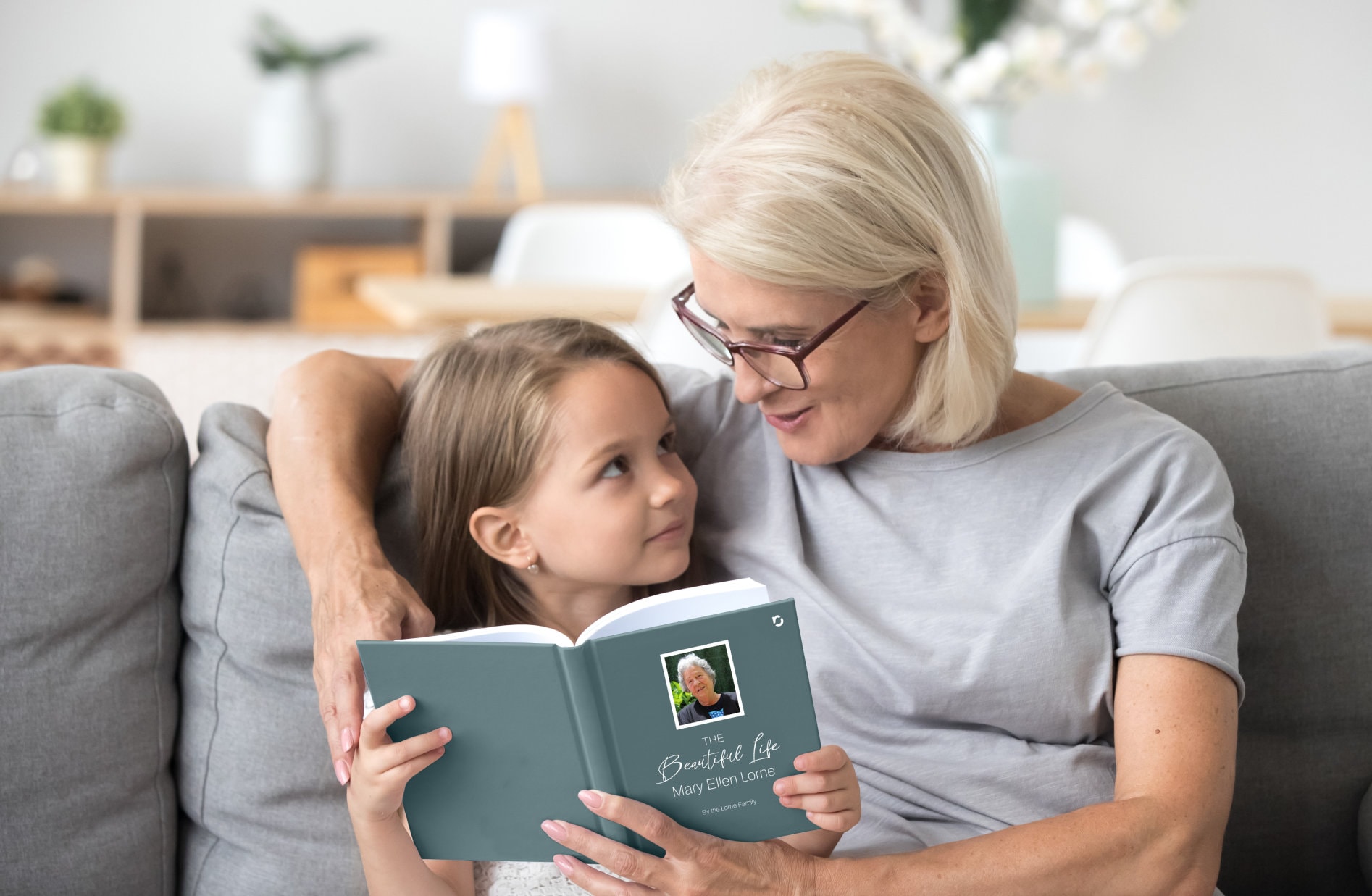 Personalized Family Memory Book, Custom Gift for Loved Ones, Record and ...