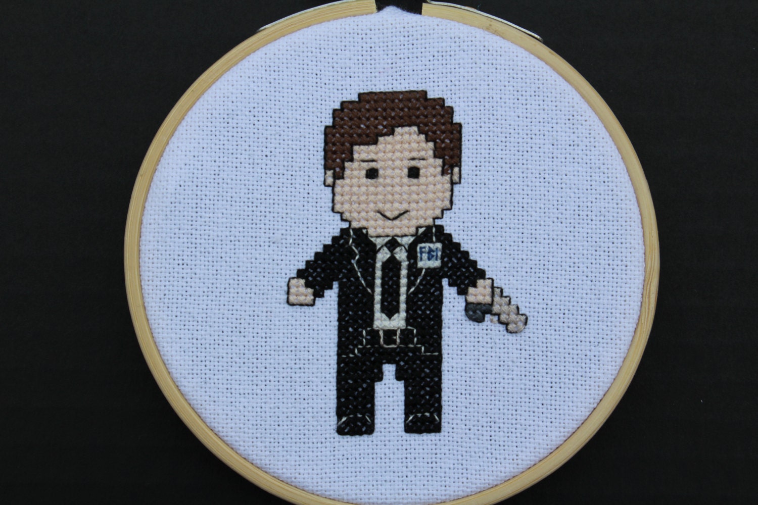 Mulder and Scully X-files Cross Stitch Pattern PDF Instant - Etsy