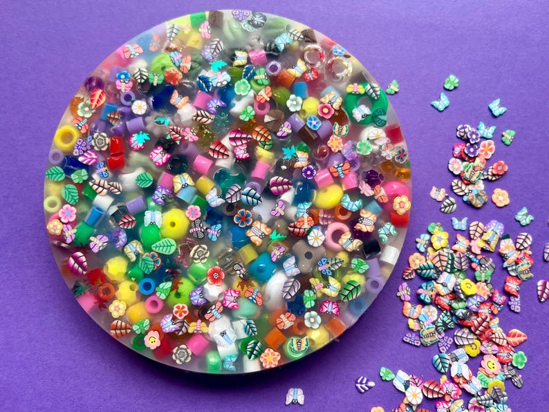 Butterfly and Flower Pick Pad - Etsy