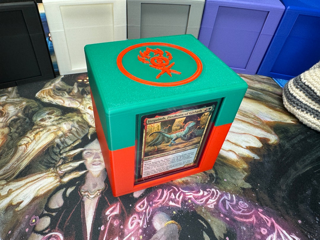 Gruul Deck Box Gruul Guild Deck Box Magic the Gathering MTG EDH ...