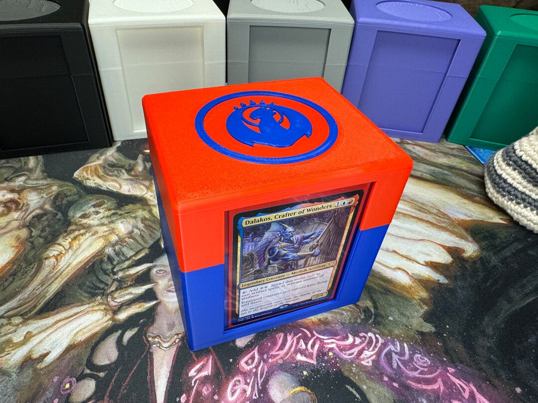 Izzet Deck Box Izzet Guild Deck Box Magic the Gathering MTG EDH ...