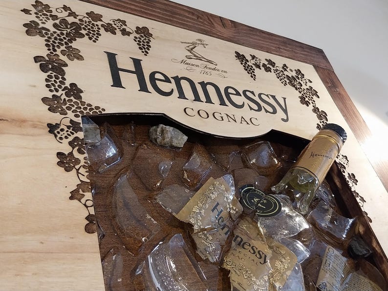 Hennessy Cognac – the Essence of Elegance | Broken Bottle Wall Art ...