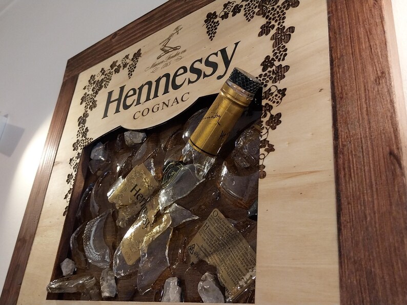 Hennessy Cognac – the Essence of Elegance | Broken Bottle Wall Art ...