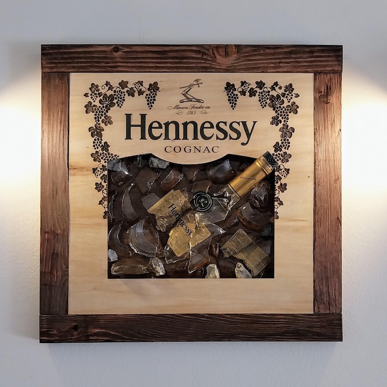 Hennessy Cognac – the Essence of Elegance | Broken Bottle Wall Art ...