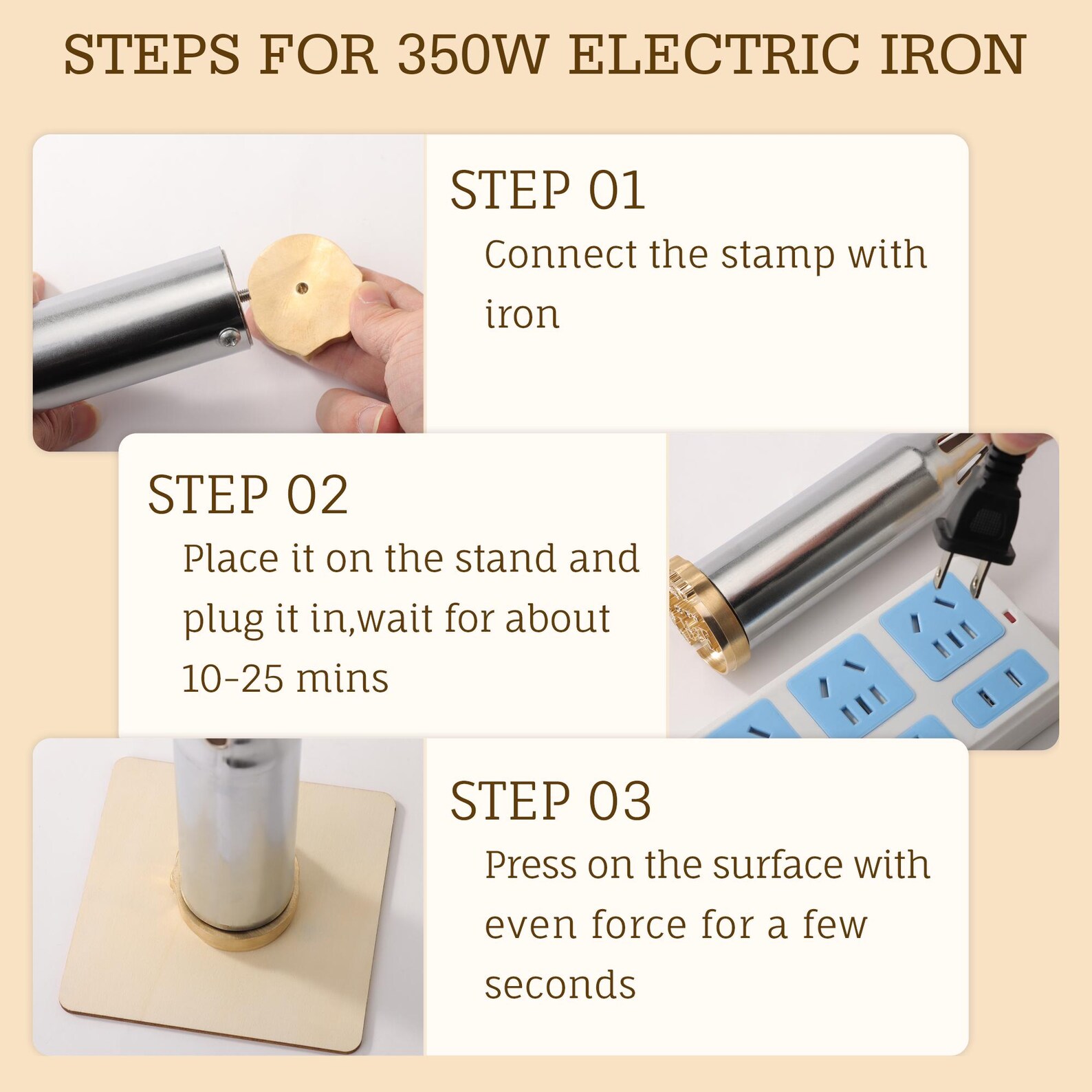 Custom Wood Burning Stamp for Woodworking, Electric Branding Iron ...