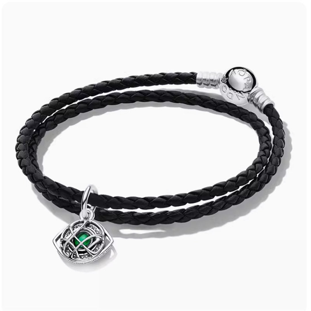 Strange Doctor Argo Motorcycle Eye Double Loop Woven Leather Bracelet - Etsy UK