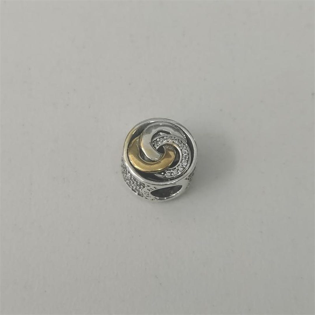 Pandora Sterling Silver Ale 925 Interlinked Circles Charm - Etsy