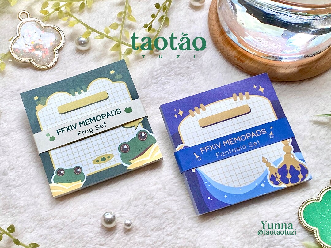 Frog Fantasia Memopads FFXIV - Etsy