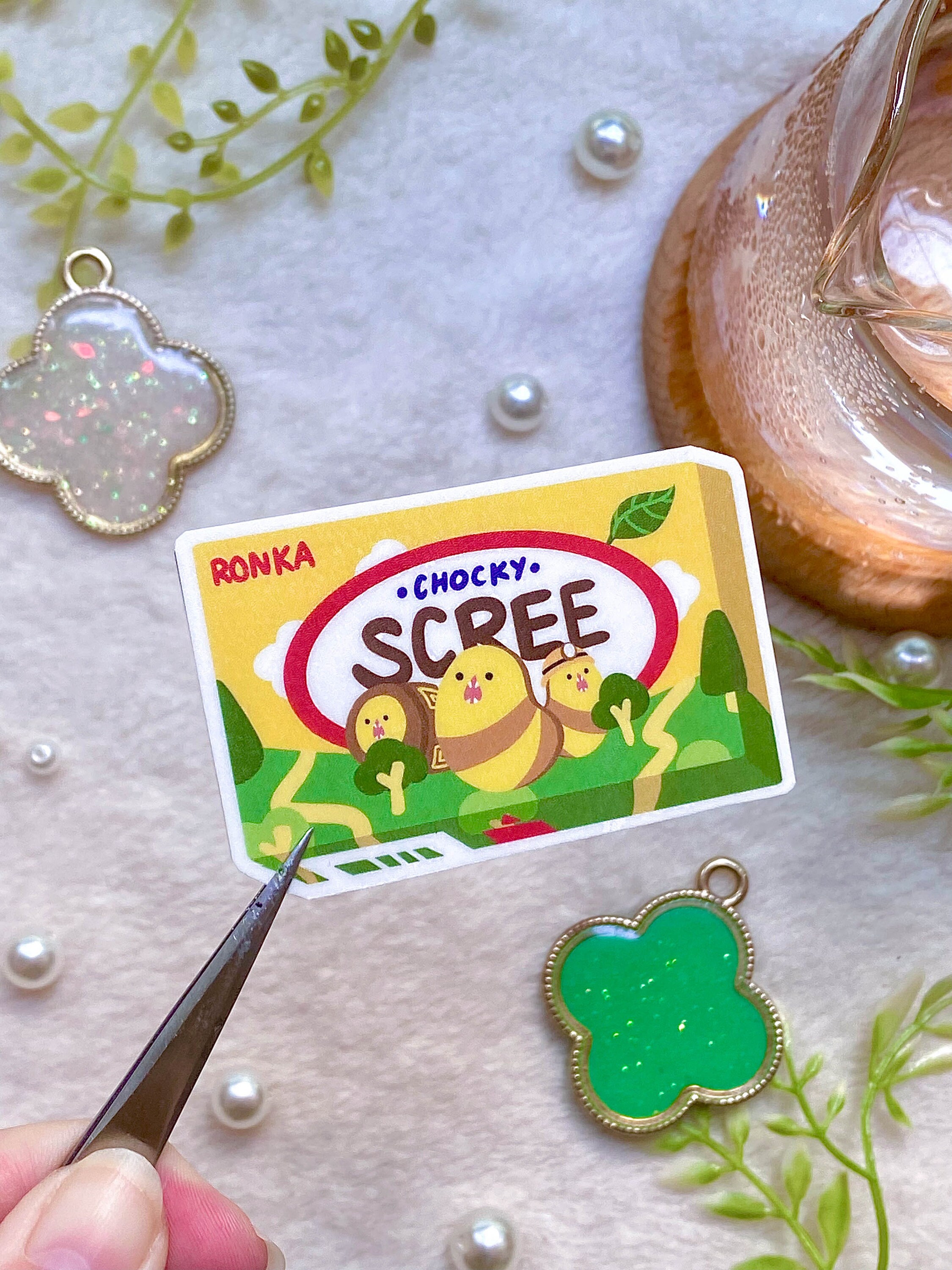 FF14 Eorzea Snacks Matte Laminated Fat Cat Great Serpent of Ronka Frog ...