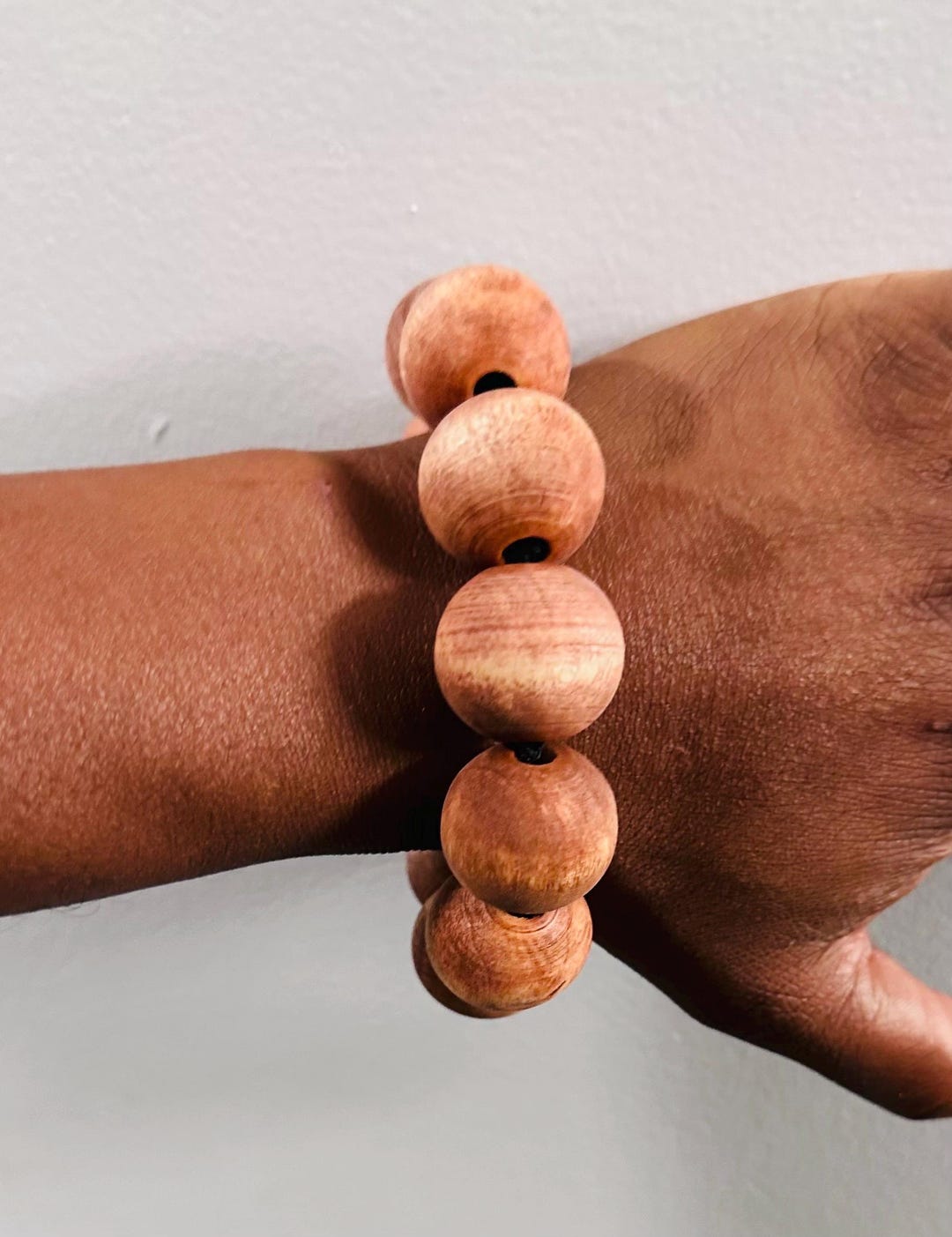 Custom Akuma Style Beads African Beads **bracelet **(25mm) - Etsy