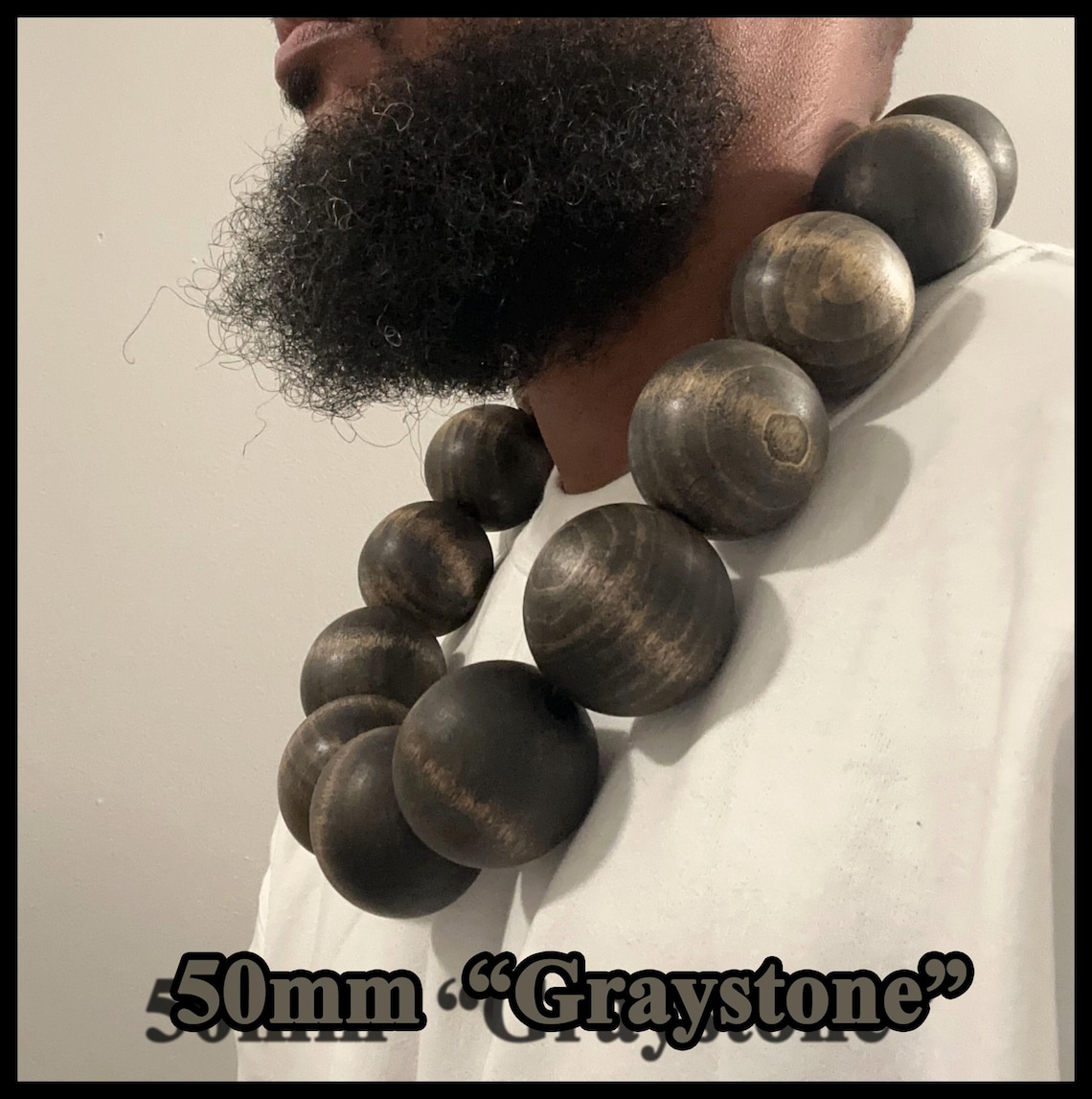 Custom Akuma Style Beads. African Beads 50mm - Etsy
