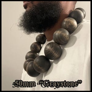 Custom Akuma Style Beads. African Beads (50mm) - Etsy
