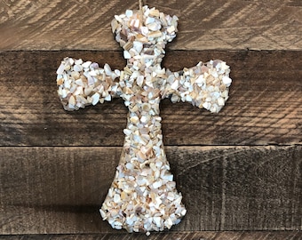 Seashell Cross - Etsy