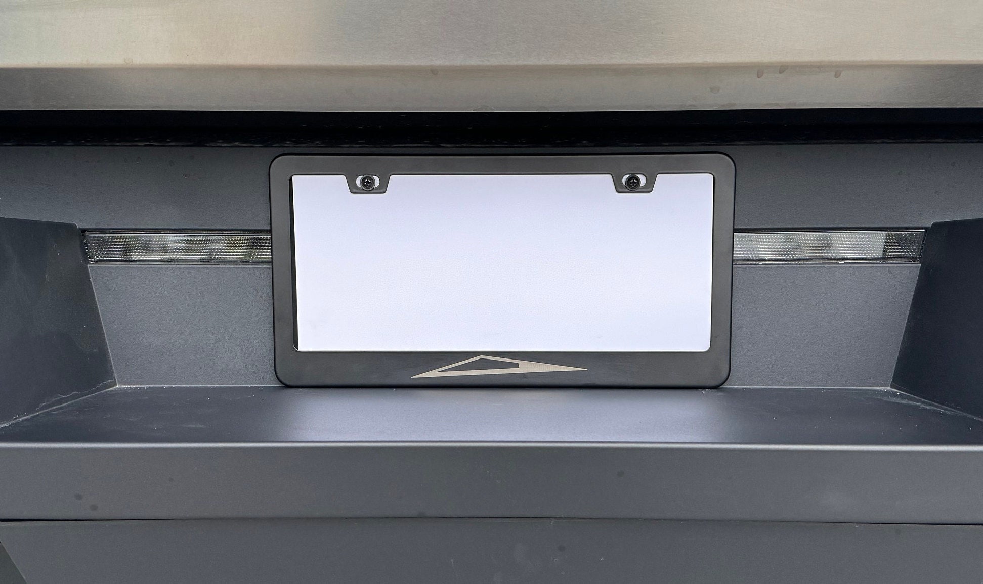 Cybertruck Silhouette Stainless Steel License Plate Frame Holder - Etsy