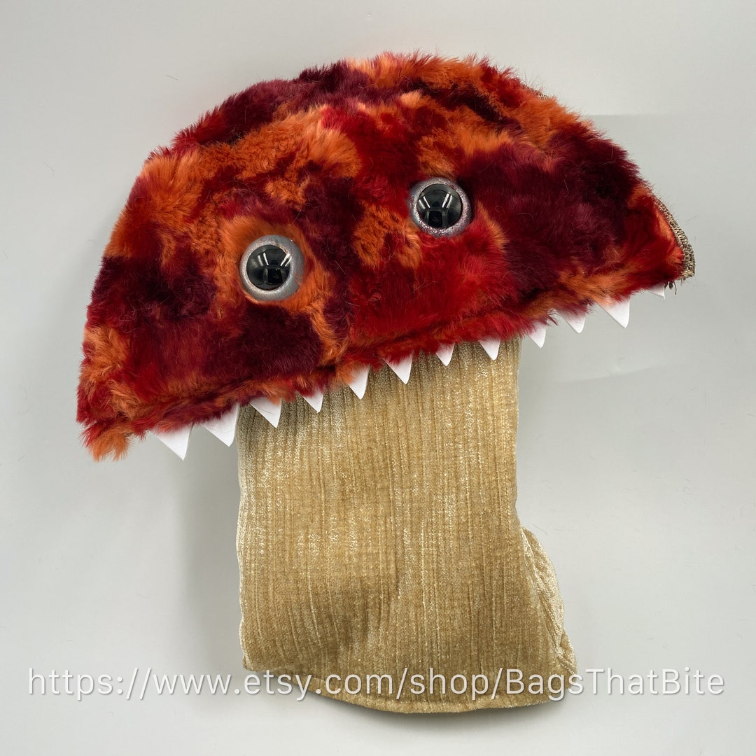 Red Cap Monster Mushroom Belt/shoulder Bag - Etsy