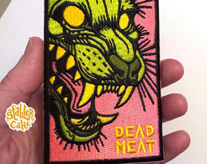 Dead Meat Iron-on Patch - Etsy
