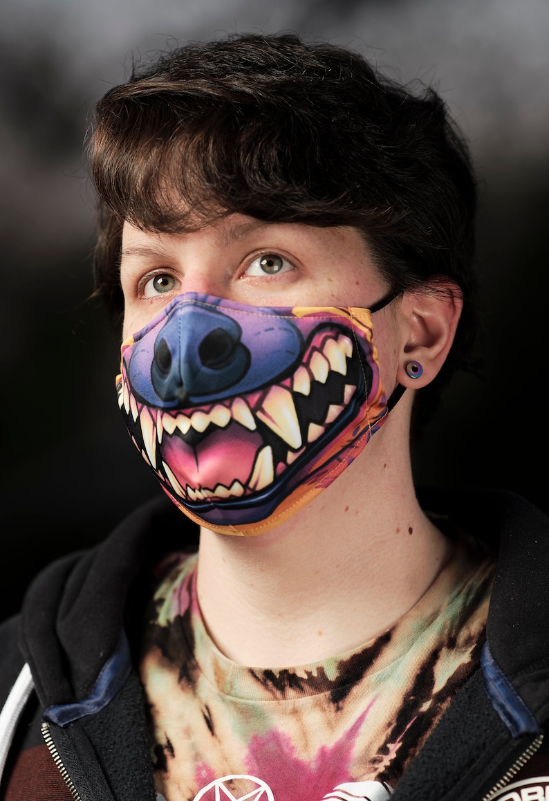 Deluxe Face Masks Other Creatures Hyena Skull Bowser - Etsy