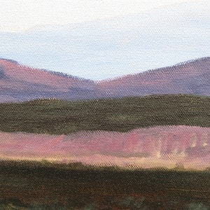 Southwestern Red Desert, Original Landscape, Desert Painting, 18 X 24 ...