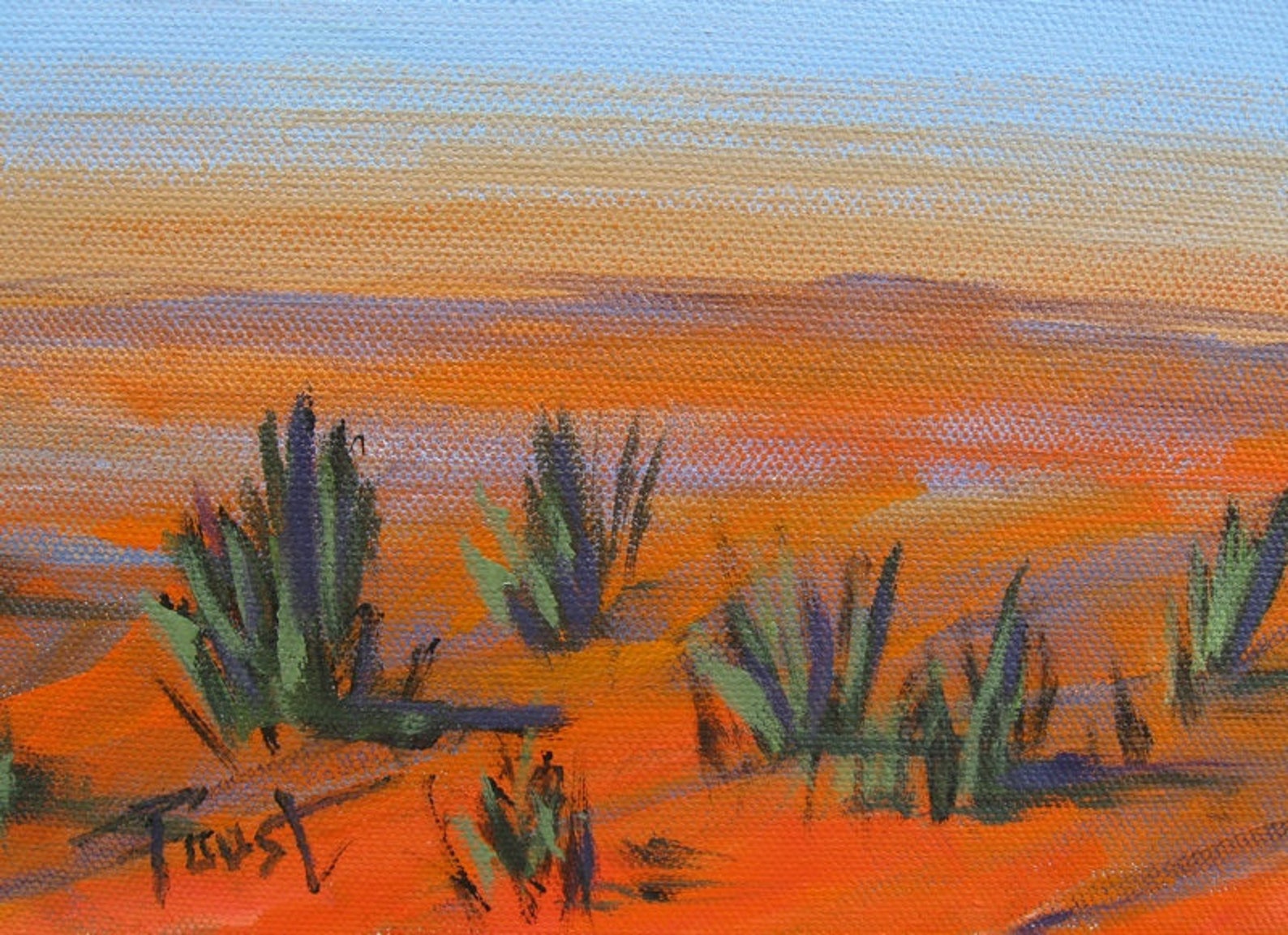 Yellowstone, Western Art, Western Landscape, Original Landscape ...