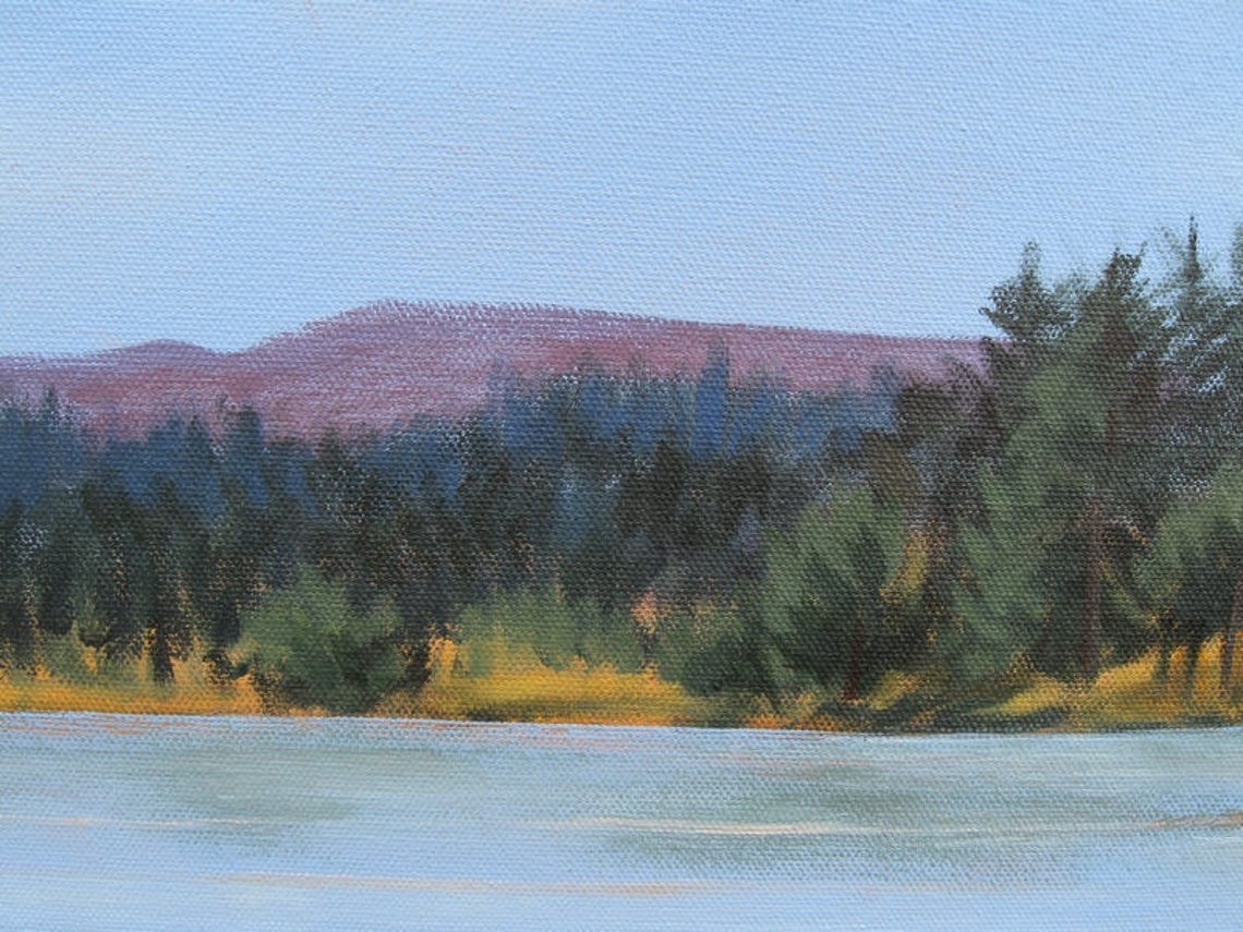 Yellowstone, Western Art, Western Landscape, Original Landscape ...