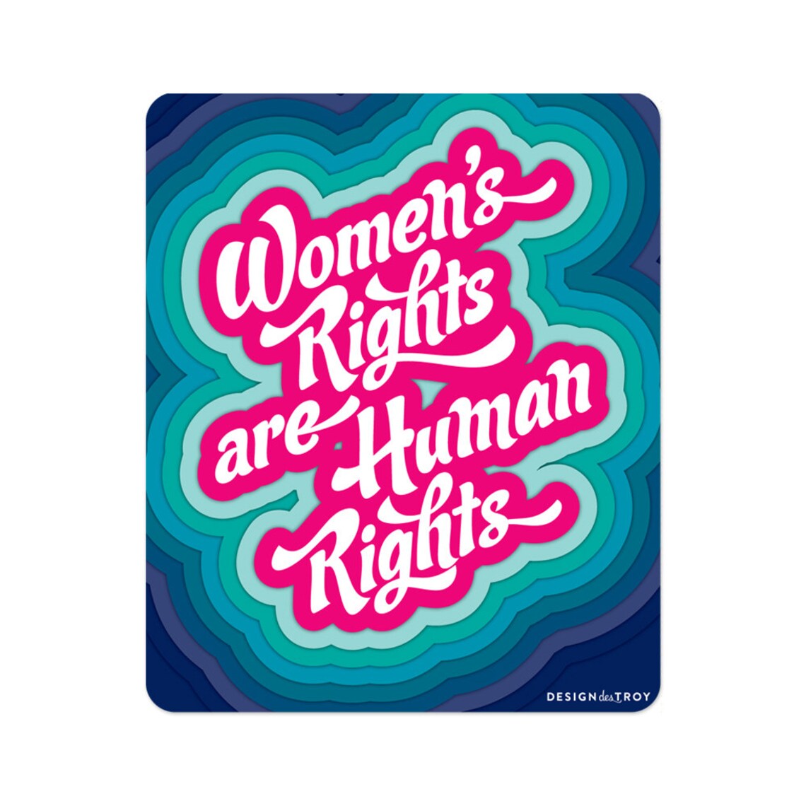Women's Rights Are Human Rights Sticker -- Set of 2 - Etsy