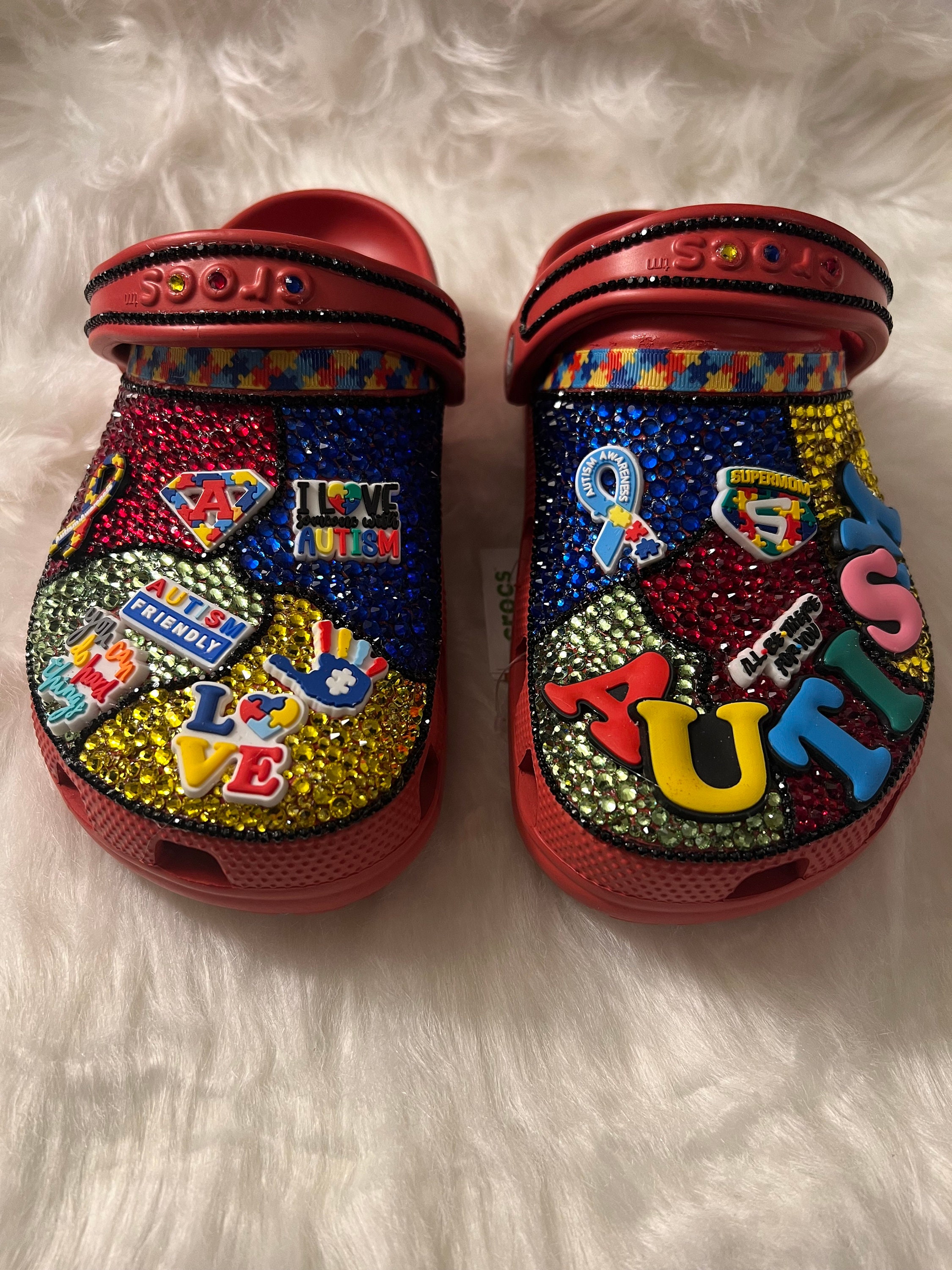 Custom Adult Bling Crocs - Etsy