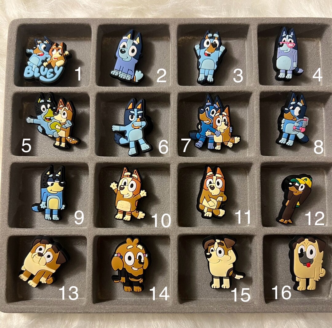 Bluey Inspired Shoe Charms - Etsy