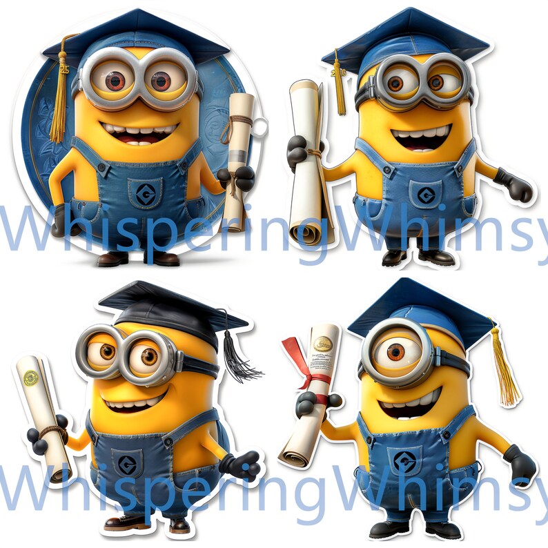 Minion Png,minion Graduation Png,happy Graduation Day,cap and Gown ...