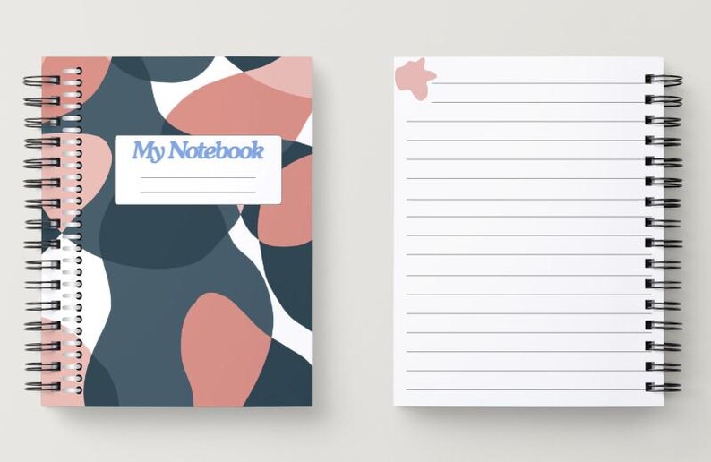Funky Shapes Digital Downloadable Notebook - Etsy
