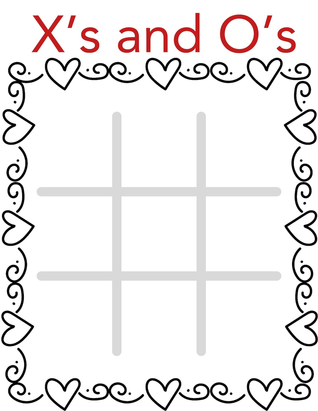 Valentine’s Day Tic Tac Toe, Word Search, Word Scramble, Writing Prompt ...