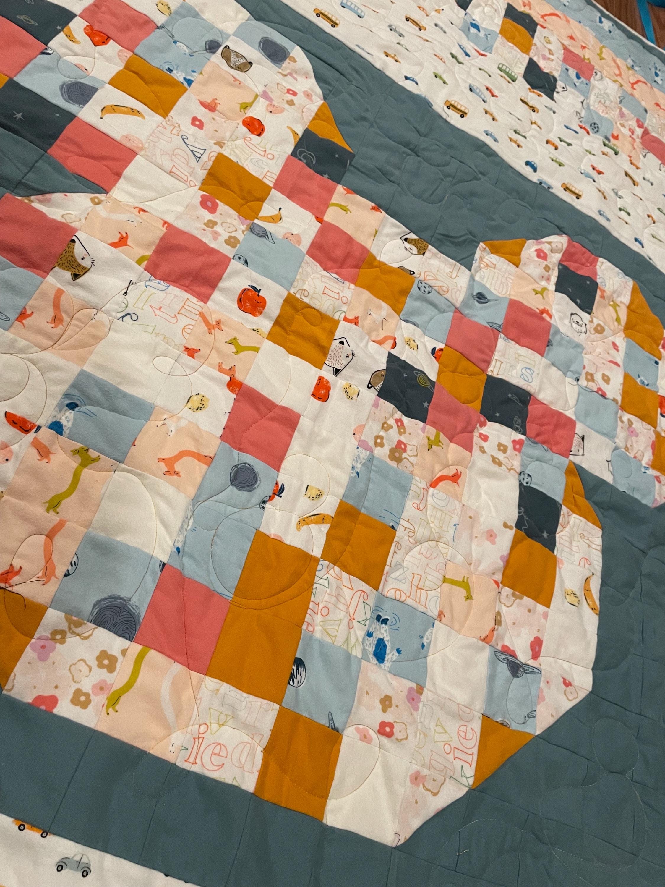 Twin Size Mickey Mouse Quilt Pattern - Etsy