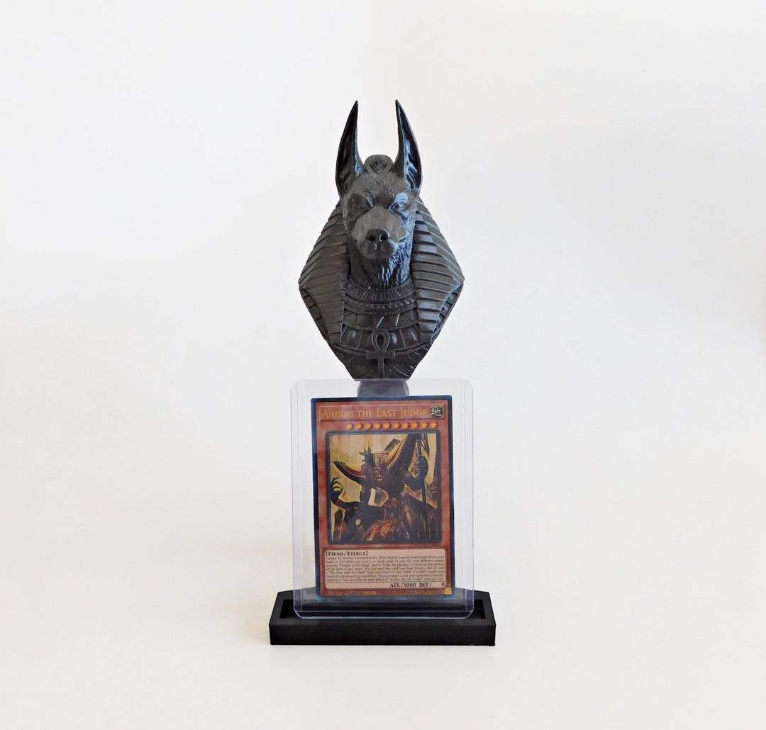 Anubis Trading Card Graded/top Loader Display Stand 3D Print - Etsy
