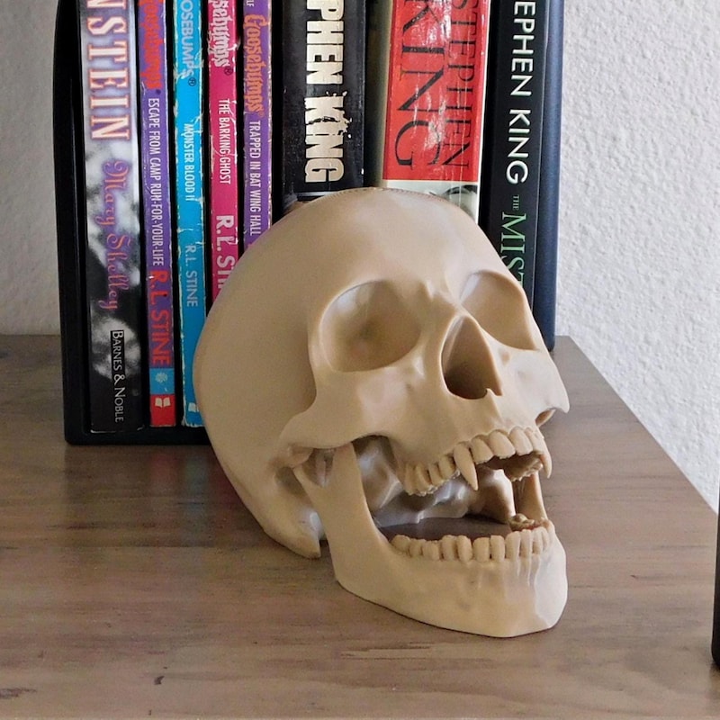 Vampire Skull - Etsy