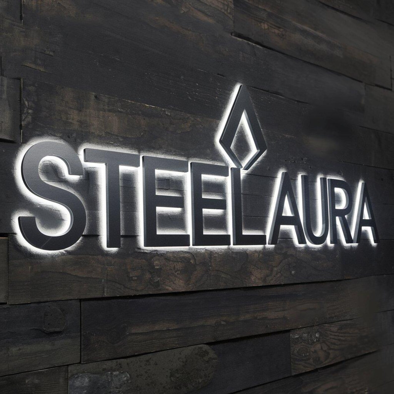 Led Backlit Signage, Custom Led Logo Sign, 3D Design Custom Logo Sign ...