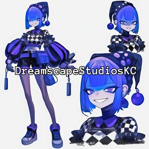 OC Adopt, Jester Character, Exclusive, Female Adopt, Character ...