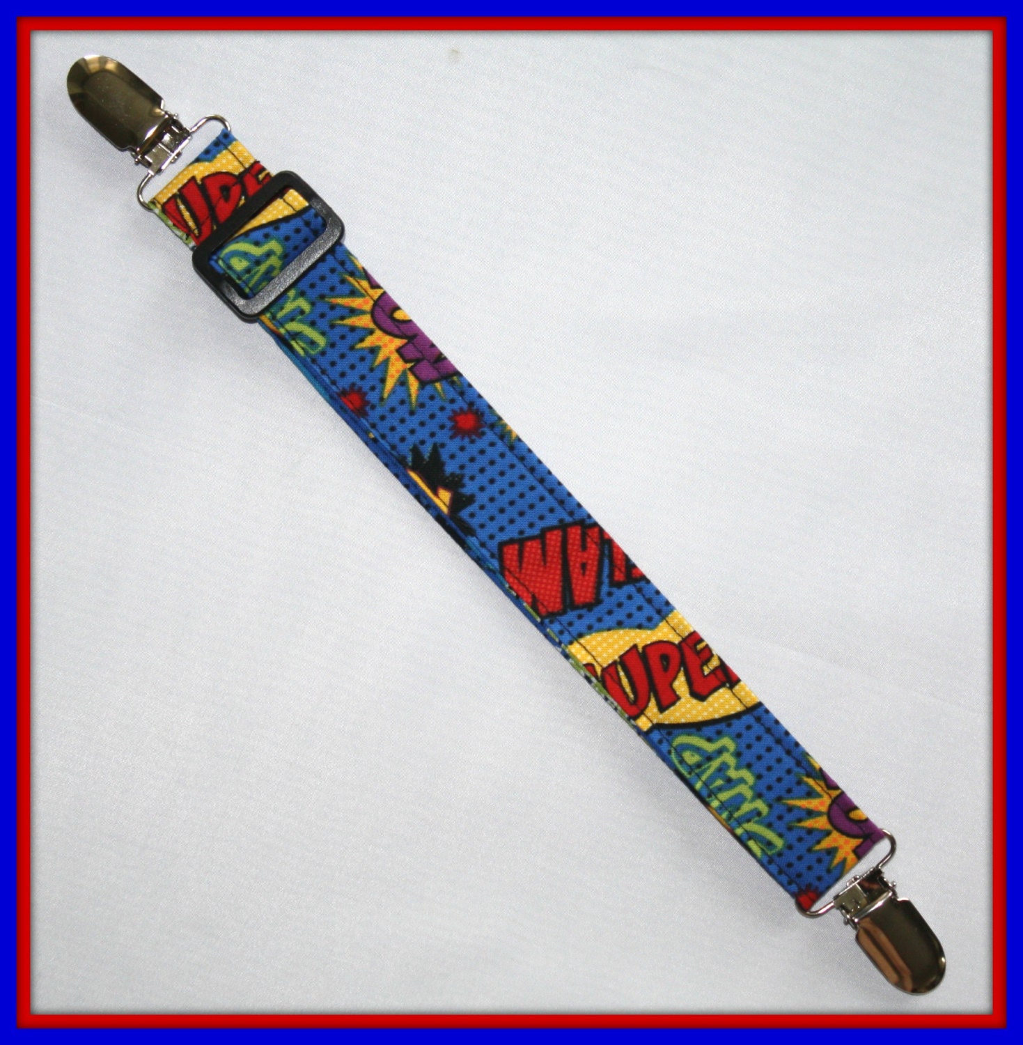 Lilibug Superhero Kapow Adjustable Nursing and Bib Clip - Etsy