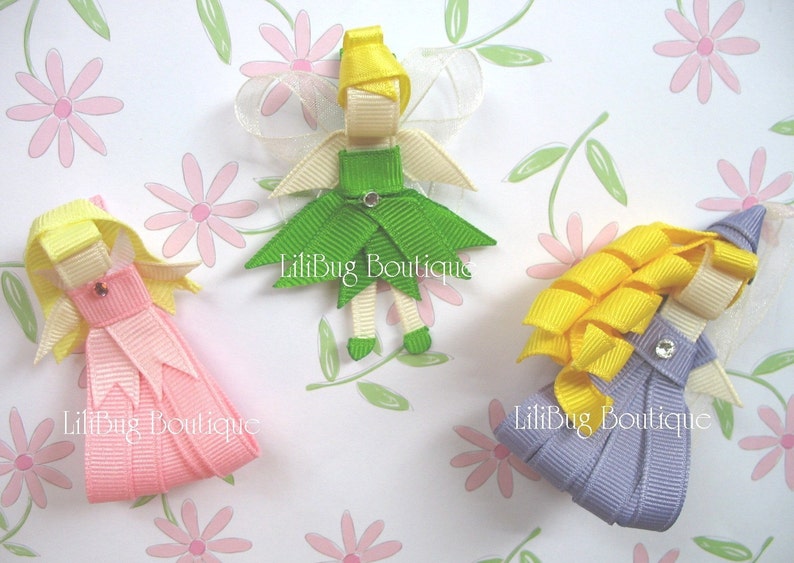 Lilibug PRINCESS Collection Hair Clip Trio Set - Etsy